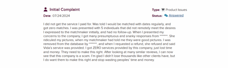 VIDA Select Reviews 2025